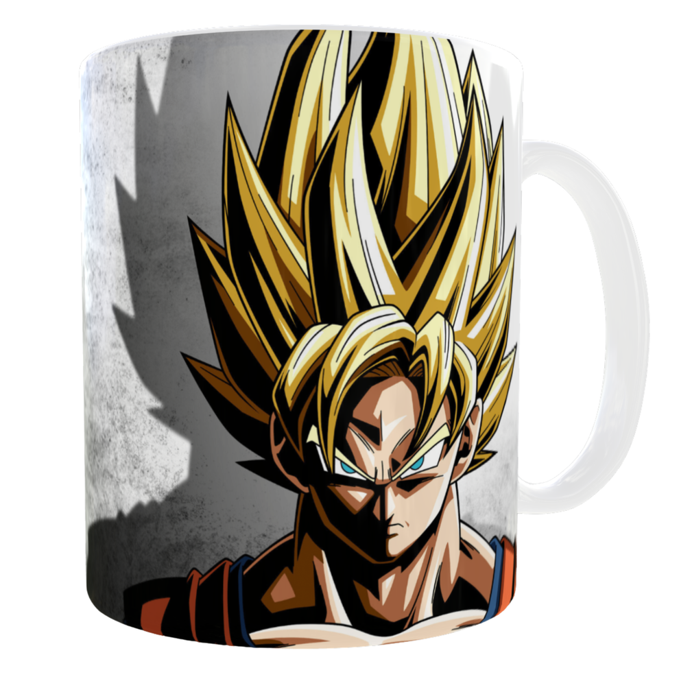 Goku Super Saiyan printed Coffee Mug - Dragon Ball Z Merch – Kraft Crate