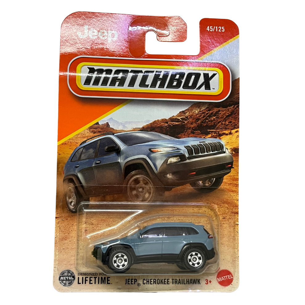Jeep Cherokee Trailhawk - Matchbox Imported – Kraft Crate