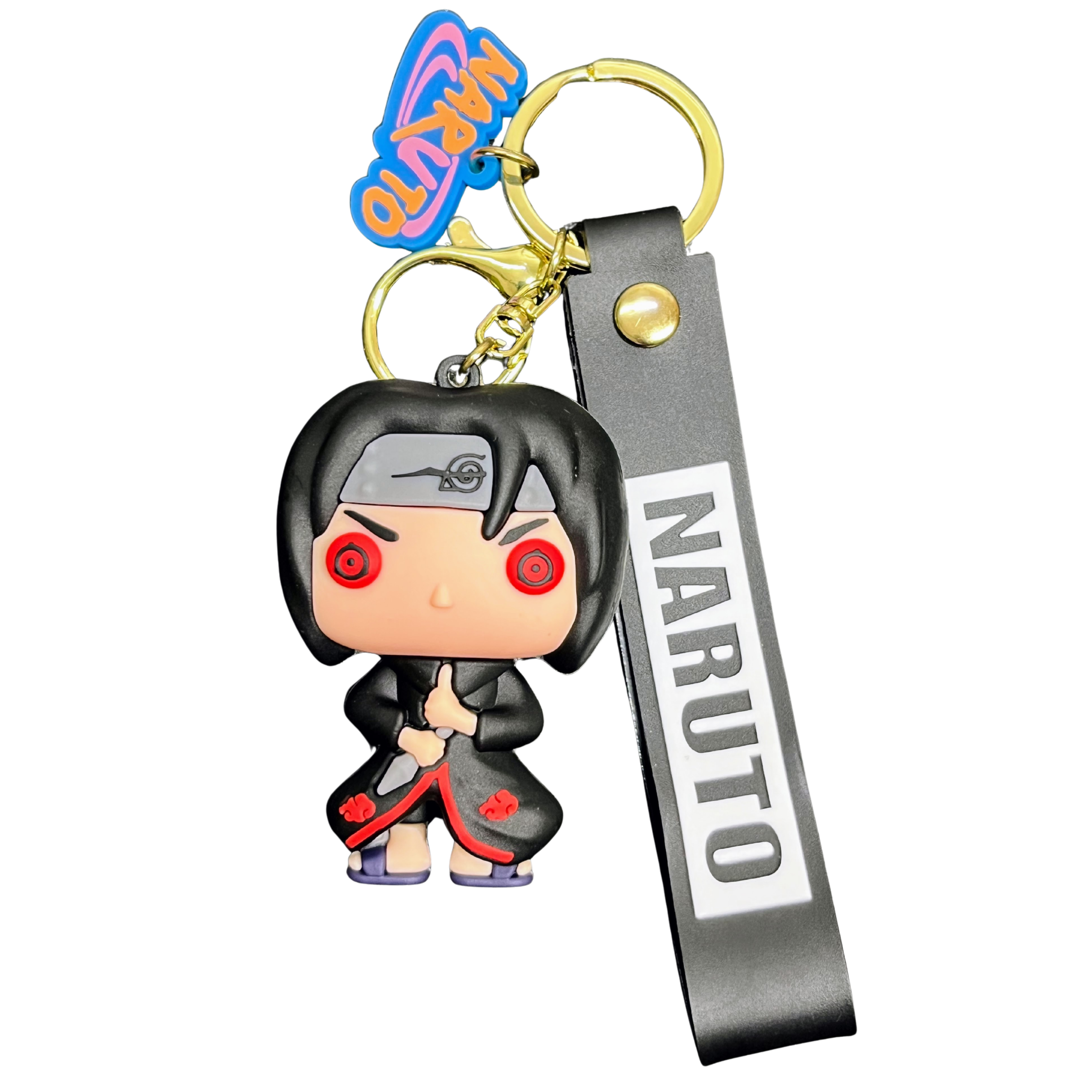 Itachi Uchiha Bob Head Premium Bob-Head Key chain - Naruto – Kraft Crate