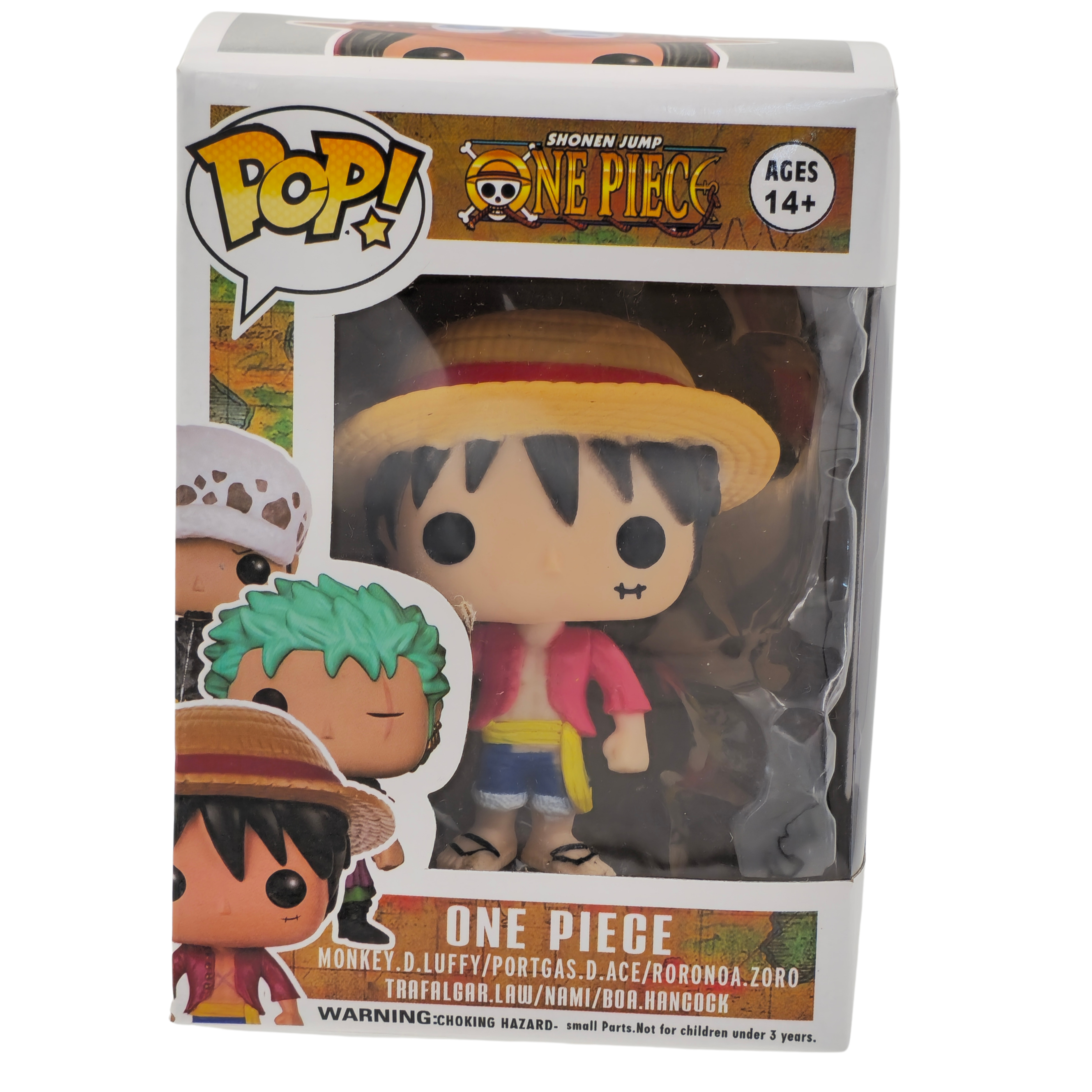 Monkey D Luffy- 13 cm Pop head Figure – One Piece – Kraft Crate