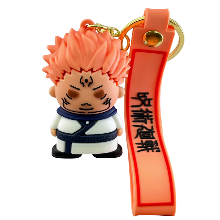 Ryomen Sukuna 3D Rubber Key chain-D1 - Jujutsu Kaisen – Kraft Crate