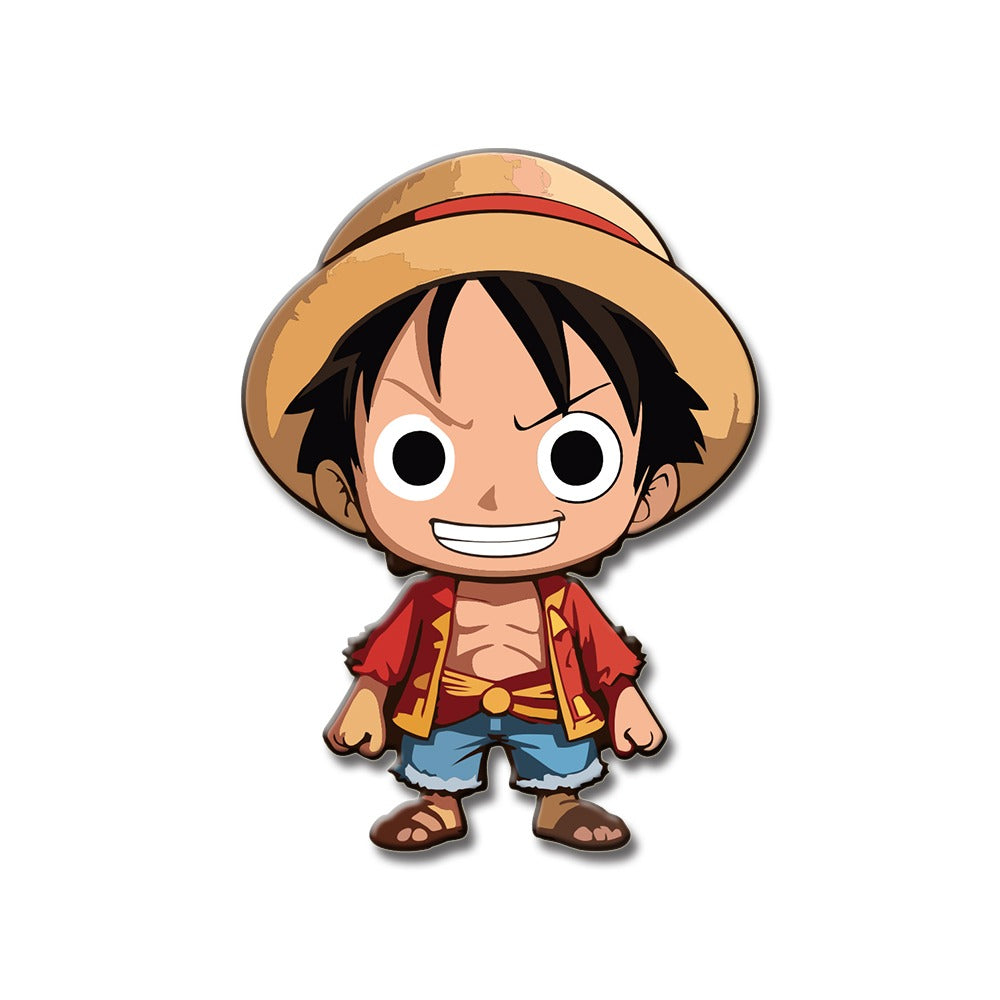 Monkey D. Luffy MDF Fridge Magnet – One Piece – Kraft Crate